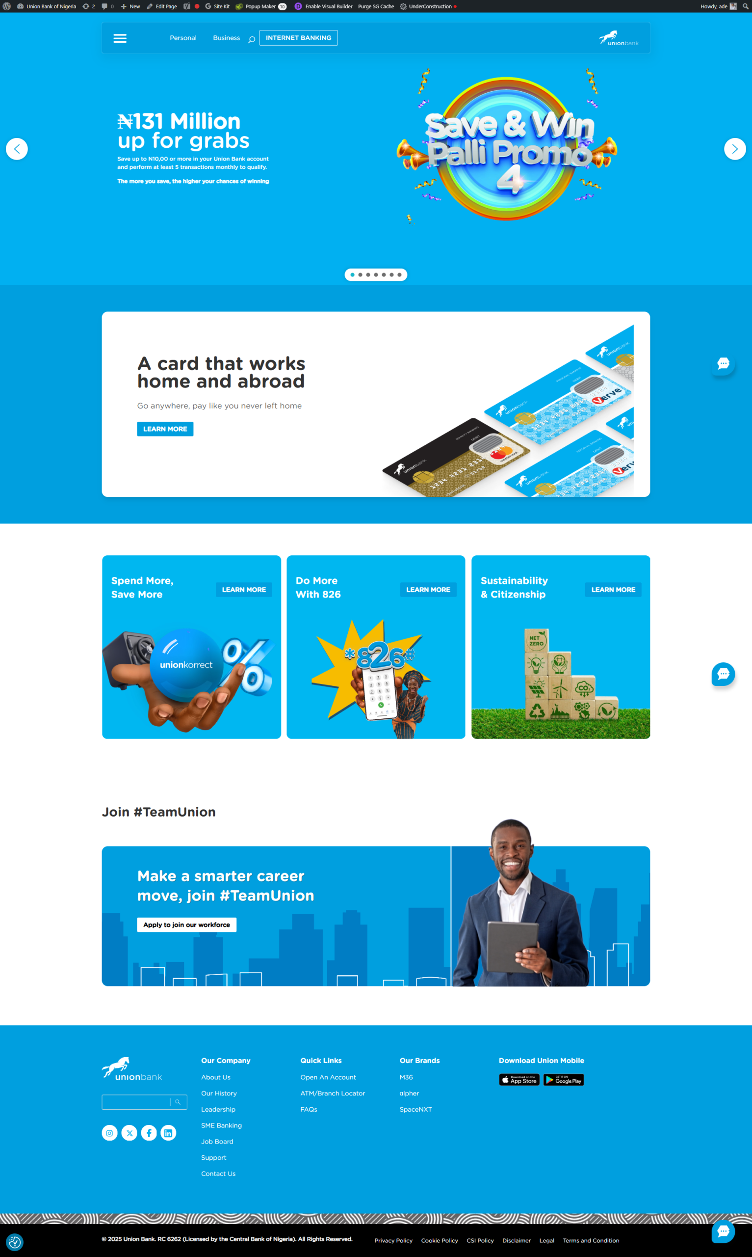 SME Loans - Union Bank of Nigeria